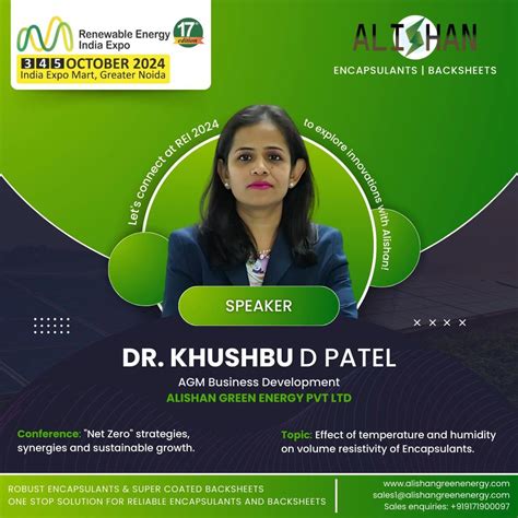 Dr Khushbu Patel On Linkedin Hey Connections I Will Be Speaking At Rei 2024 At The Net Zero