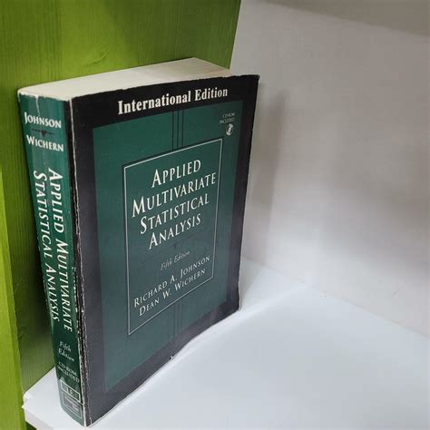 알라딘 중고 Applied Multivariate Statistical Analysis 5th Edition Hardcover 5th