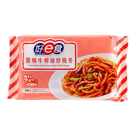 公仔點心 好e食 黑椒牛柳絲烏冬 急凍 Hktvmall 香港最大網購平台