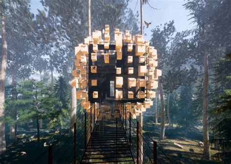 Big Reveals Hotel Room Wrapped In 350 Birdhouses