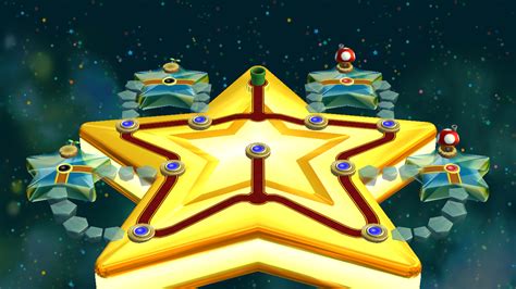 File NSMBU Superstar Road World Map Screenshot Png Super Mario Wiki