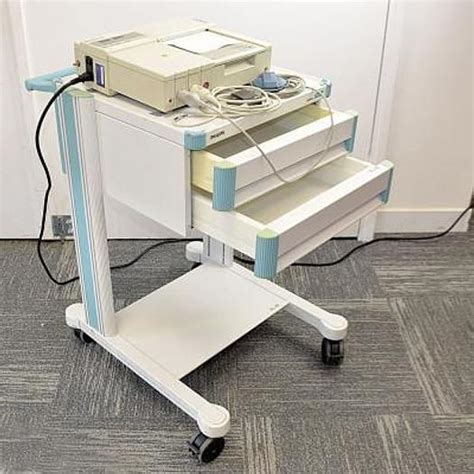 Used Tococardiograph Hp 50 Ip With 1 Cardio Probe And 1 Uterine Con