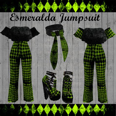 Second Life Marketplace ~vendetta Design~ Esmeralda Jumpsuit
