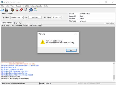 the interface firmware failed to reset halt the ta