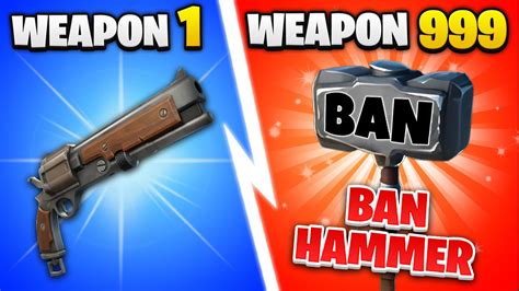 🔨ban Hammer💥gun Game🔫 1145 7259 0539 من ابتكار Kzr Kevzter Fortnite