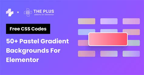50 pastel gradient backgrounds for elementor [free css codes]