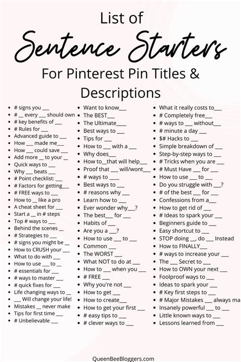 How To Create A Pin On Pinterest That Actually Gets Clicks These Catchy Headl… Social Media
