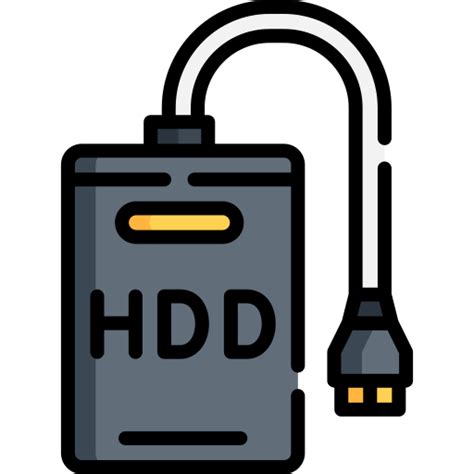 Hdd Special Lineal Color Icon