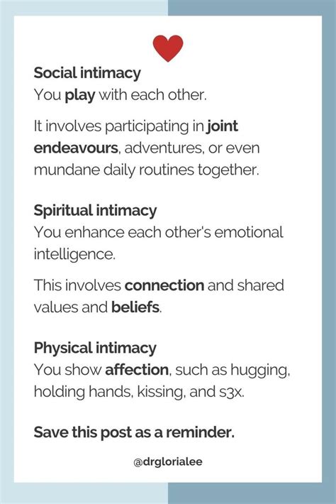 The 5 Types Of Intimacy Physical Intimacy Relationship Healthy Relationships