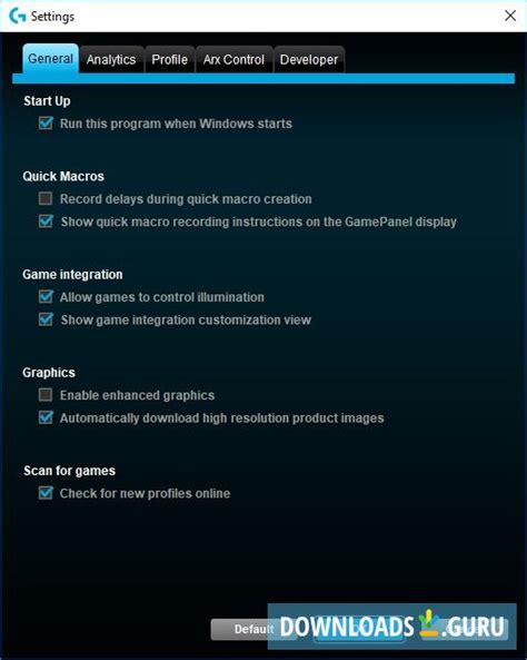 Download Logitech Gaming Software For Windows 111087 Latest Version