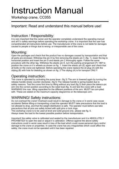 Instruction Manual Compac