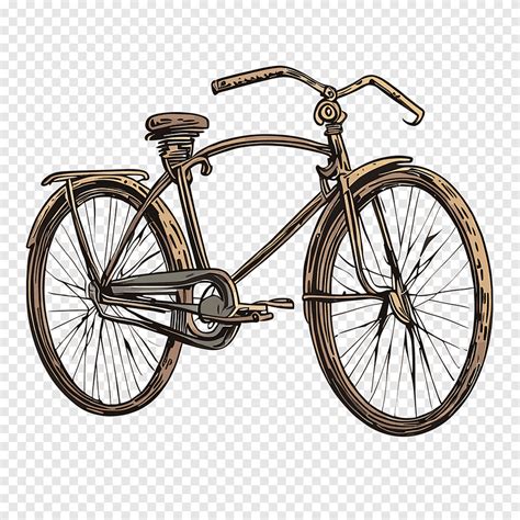인공 지능 생성 자전거 오래 된 역사적인 복고풍 스포츠 차량 페달링 휴식 Png Pngegg