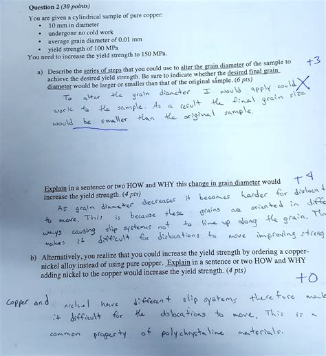 SOLVED Question 2 30 Points You Are Given A Cylindrical Sample Of