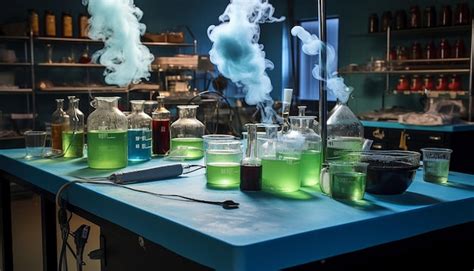 Premium Ai Image Set Up A Photo Shoot In A Laboratory Setting