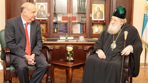 Патриарх Неофит се срещна с американския посланик Кенет Мертен Nova