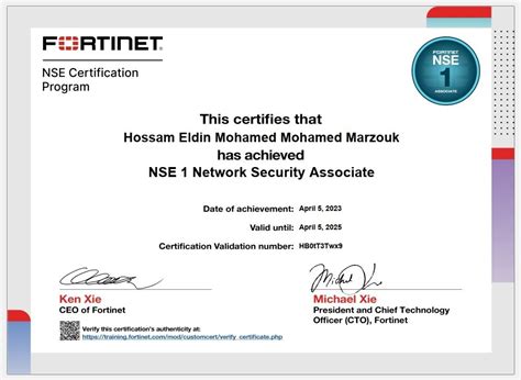Hossam Marzouk On Linkedin Fortinet Nse Cybersecurity