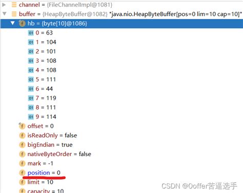 Nio学习 Bytebuffer详解 Csdn博客