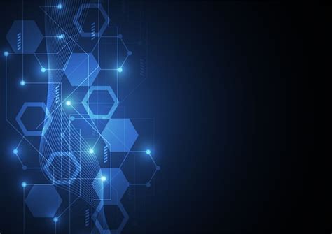 Premium Vector Blockchain Concept Banner