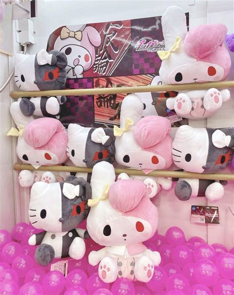 Danganronpa X Sanrio Character My Melody Monomi Monokuma Hello Kitty