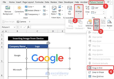 How To Insert An Image In An Excel Cell As An Attachment 4 Methods