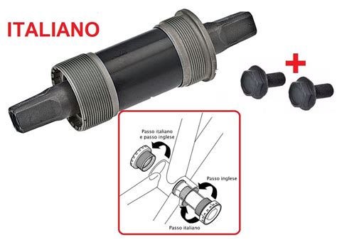 Perno Movimento Centrale A Cartuccia Su Cuscinetti Per Bicicletta