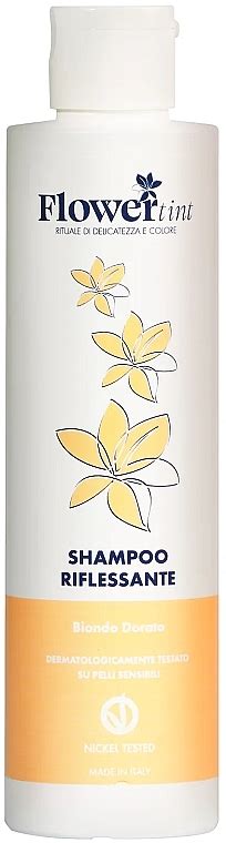 Flowertint Shampoo Riflessante Biondo Dorato Тониращ шампоан за коса
