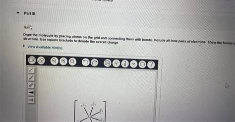 Solved Part A Clf3 Draw The Molecule By Placing Atoms On The