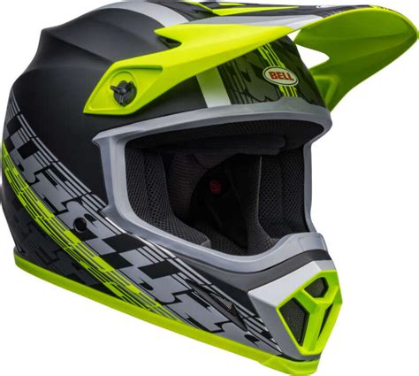 CASCO BELL MX 9 MIPS OFFSET MATTE BLACK YELLOW FLUO OUTLET Ragni Moto