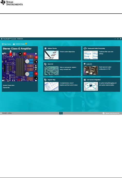 Texas Instruments 的 TAS EVM User Guide 規格書 DigiKey