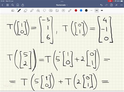 Solved Suppose T Is A Linear Transformation Consisting Of A Reflection