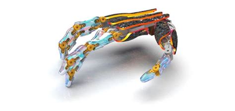 机器人Prosthesis假肢机械手掌3D数模图纸 Solidworks设计 知乎