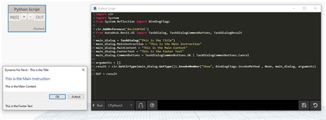 Task Dialog Code Work With IronPython2 But Not With CPython3