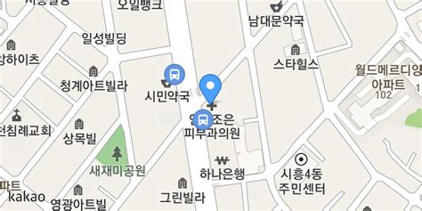 연세조은피부과의원 카카오맵