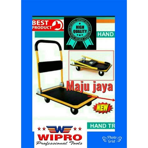 Jual Troli Lipat 300 Kg WIPRO Troly Hand Truck Troley Serbaguna Trolley Shopee Indonesia
