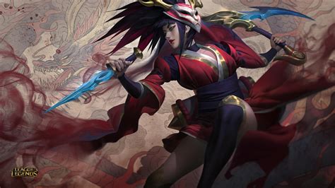 Akali League Of Legends Hd Wallpaper