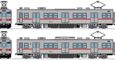 Hd鉄道シリーズ 【hd都営17】浅草線初のステンレスカー【浅草線5200形】 古淵工機10rspi作者？のイラスト Pixiv