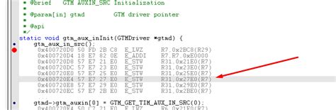 Issue With GTM Library On SPC58NN84E7 In SPC5Studi