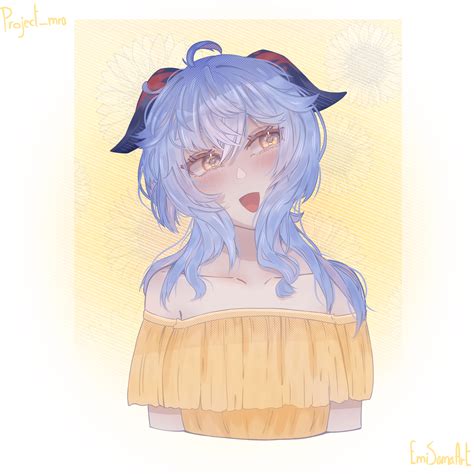 I Drew Ganyu Rganyu