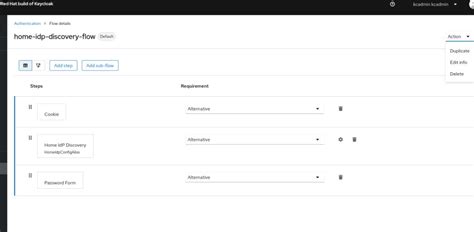 How To Unbind An Authentication Flow Configuring The Server Keycloak