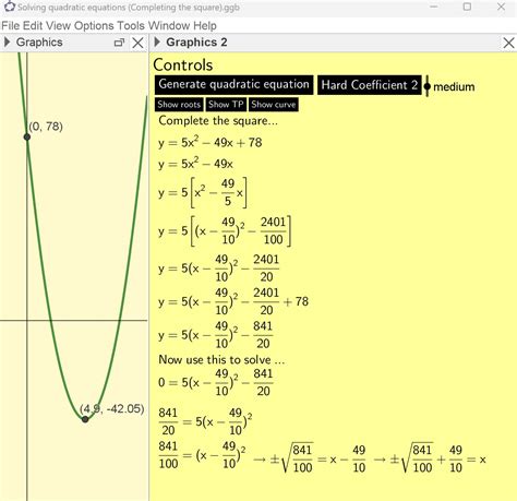 Solving Quadratic Equations Completing The Square Teaching Resources
