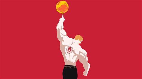 Escanor Cruel Sun Sin Of Pride Minimalist Nanatsu No Taizai 4k