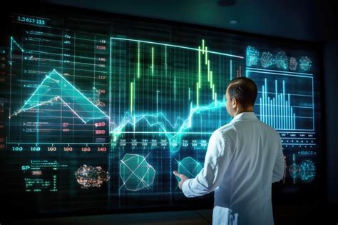 premium photo healthcare and medical insurance business virtual graph