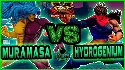 SFV CE Muramasa Gill Vs Hydrogenium Zeku Ranked Set Street