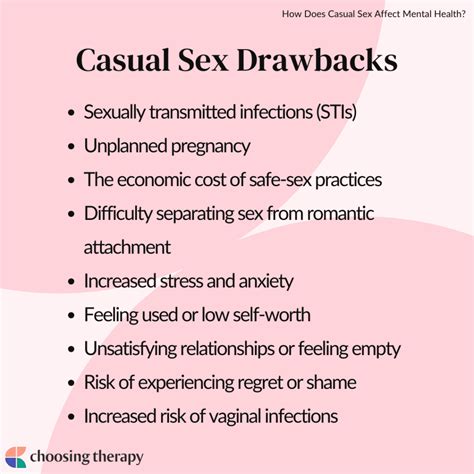 Casual Sex Impact On Mental Health