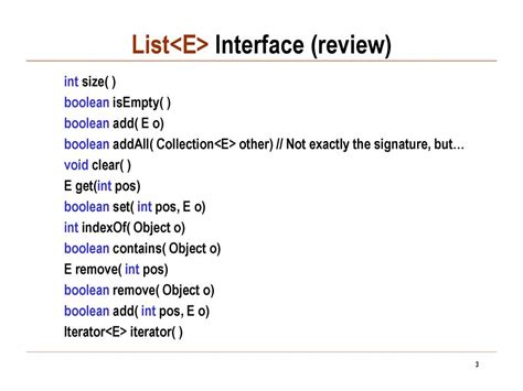 list implementation via arrays ppt download