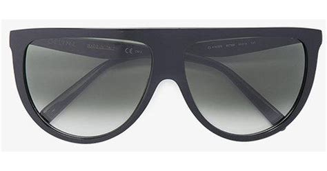 Celine Thin Shadow Sunglasses In Black Lyst Uk