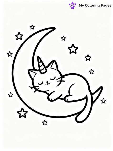 33 Kittycorn Coloring Pages Free Pdf Printables