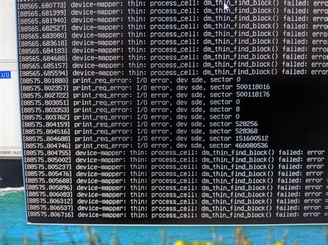 Proxmox Io Errors Out Of Nowhere Homelab