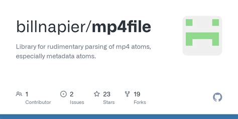 GitHub Billnapier Mp File Library For Rudimentary Parsing Of Mp Atoms Especially Metadata