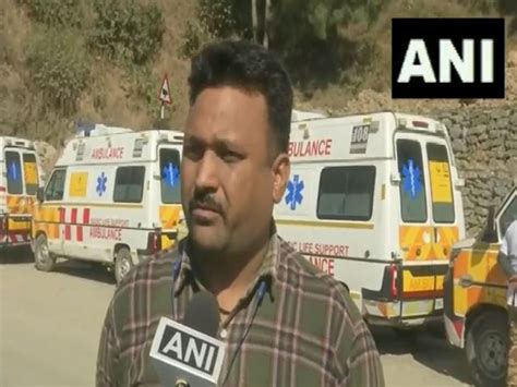 Uttarkashi Tunnel Incident 41 Ambulances Arranged At Spot Doctors On